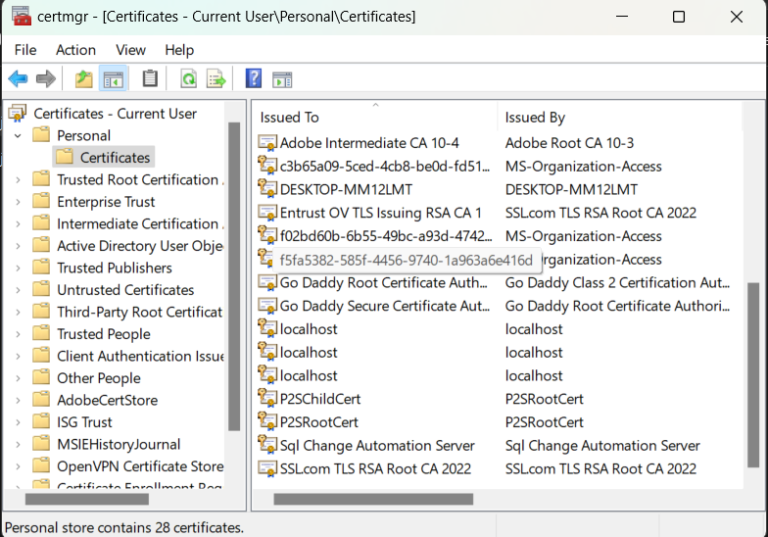 How to Create an SSL Certificate with Certificate Chaining - Cennest